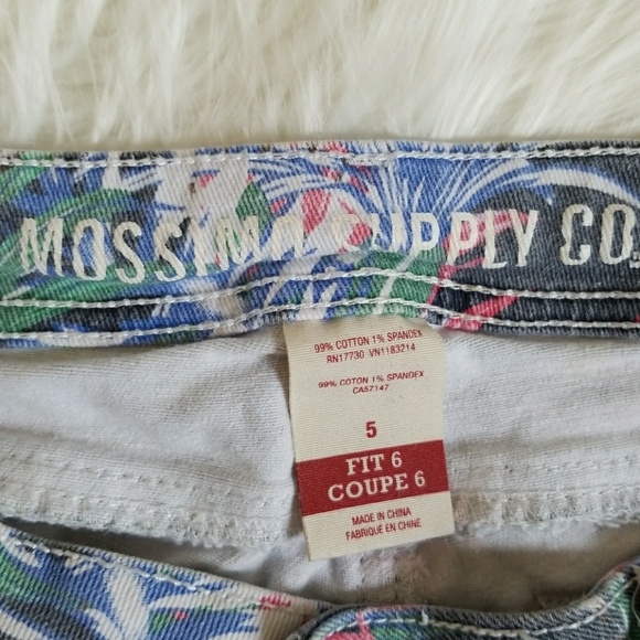 Mossimo Supply Co. | Shorts | Mossino Supply Company Tropical Cutoffs | Poshmark